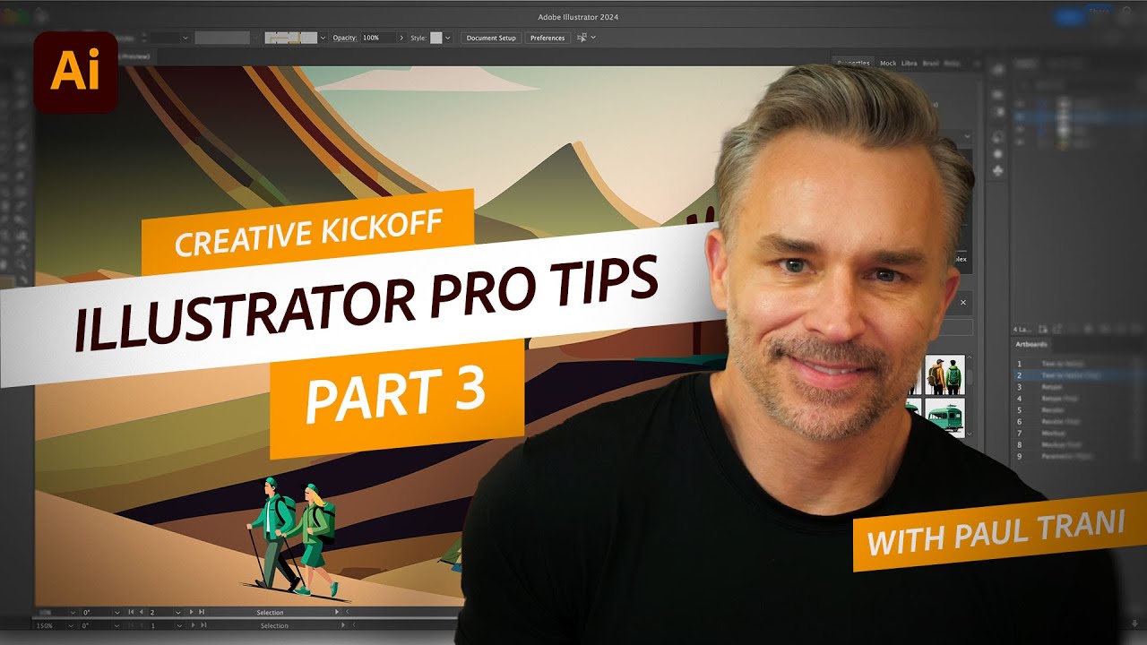Creative Kickoff: Illustrator Pro Tips for 2024 - Part 3 · GRAFISKWEB
