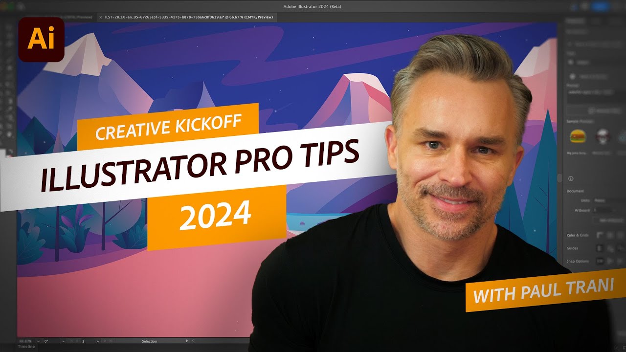 Creative Kickoff: Illustrator Pro Tips for 2024 - Part 1 · GRAFISKWEB