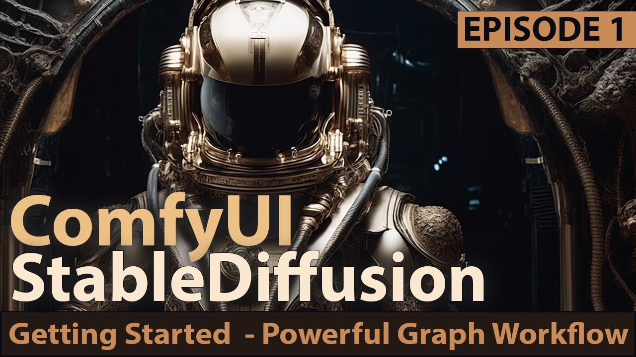 ComfyUI Tutorial - For Stable Diffusion (Eps. 1) · GRAFISKWEB